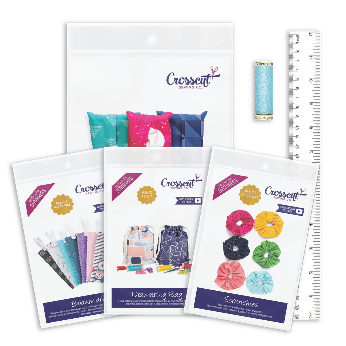 Beginner Sewing Kit Bundle – Crosscut Sewing Co.