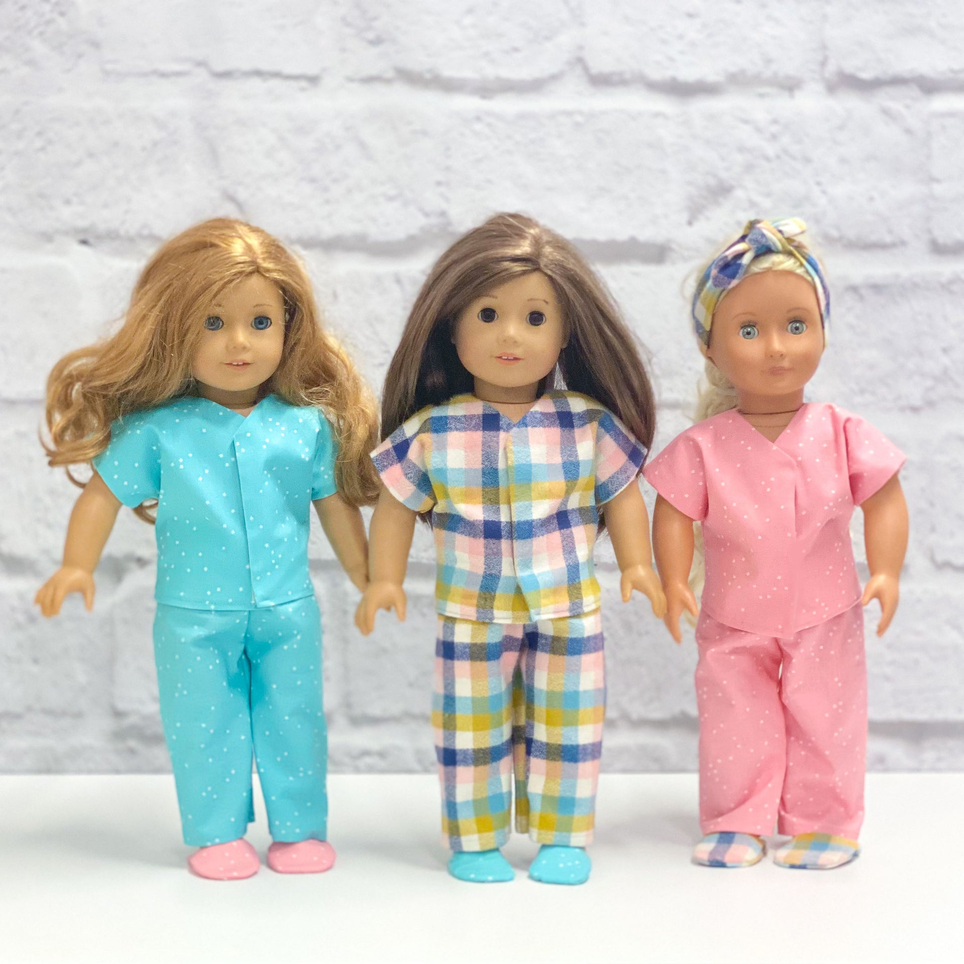 18" Doll Pajamas - Beginner Sewing Pattern & Video Tutorial – Crosscut ...