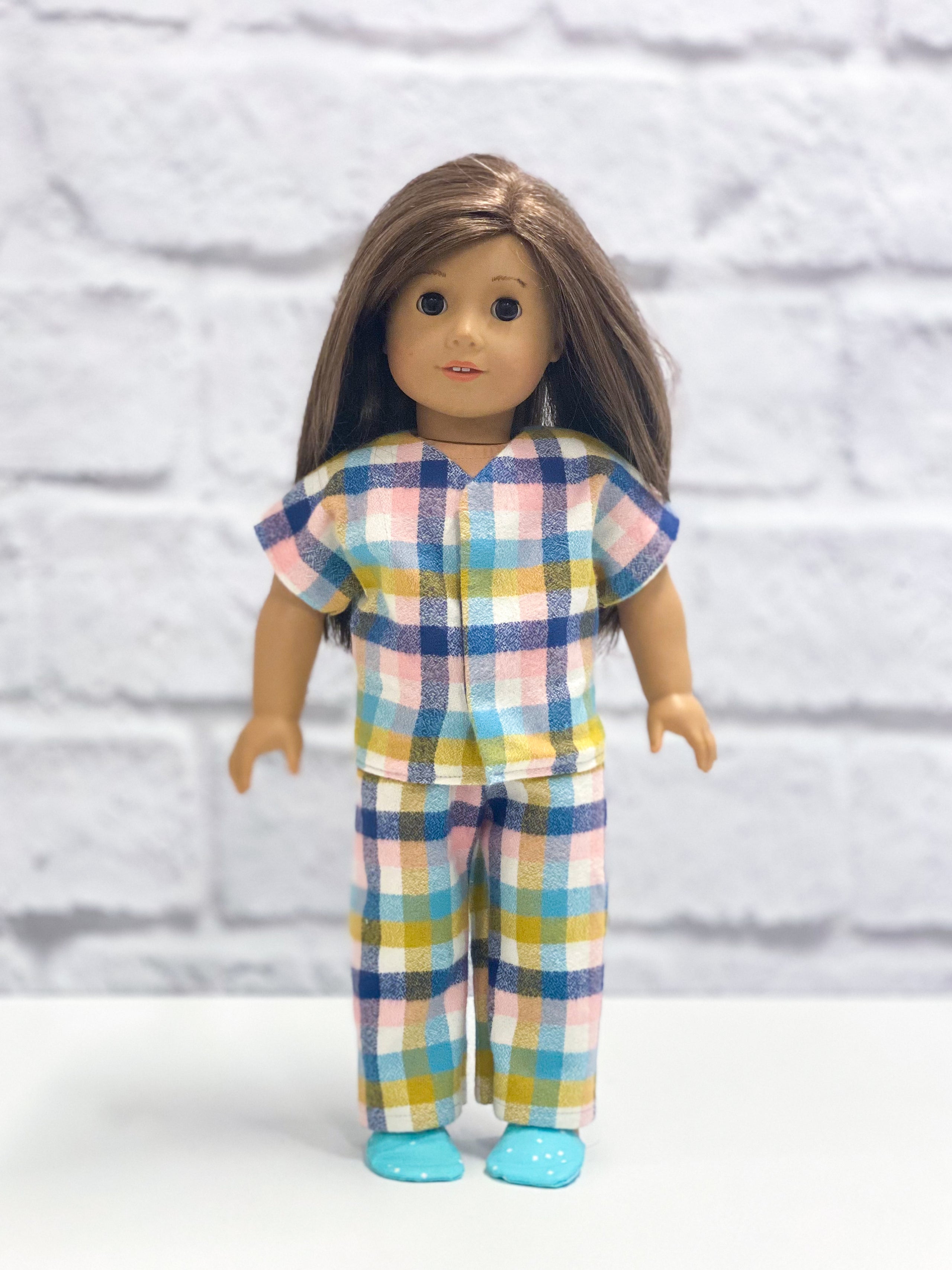 18" Doll Pajamas - Beginner Sewing Pattern & Video Tutorial – Crosscut ...