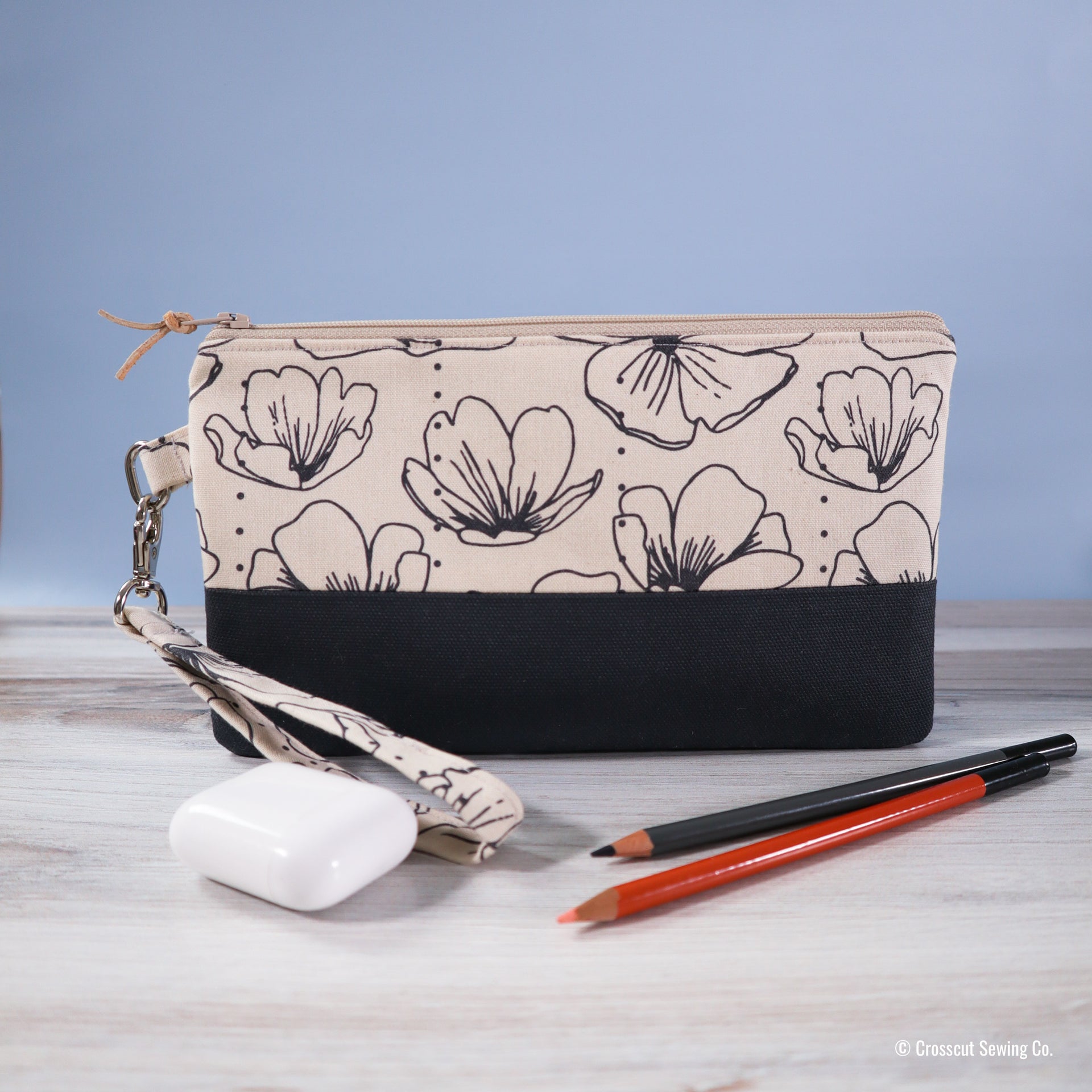 Wristlet - Beginner Sewing Pattern & Video Tutorial – Crosscut Sewing Co.