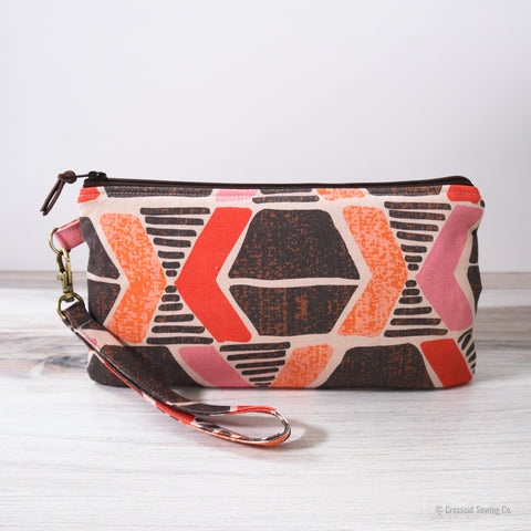 Wristlet Sewing Kit - Yucatan – Crosscut Sewing Co.