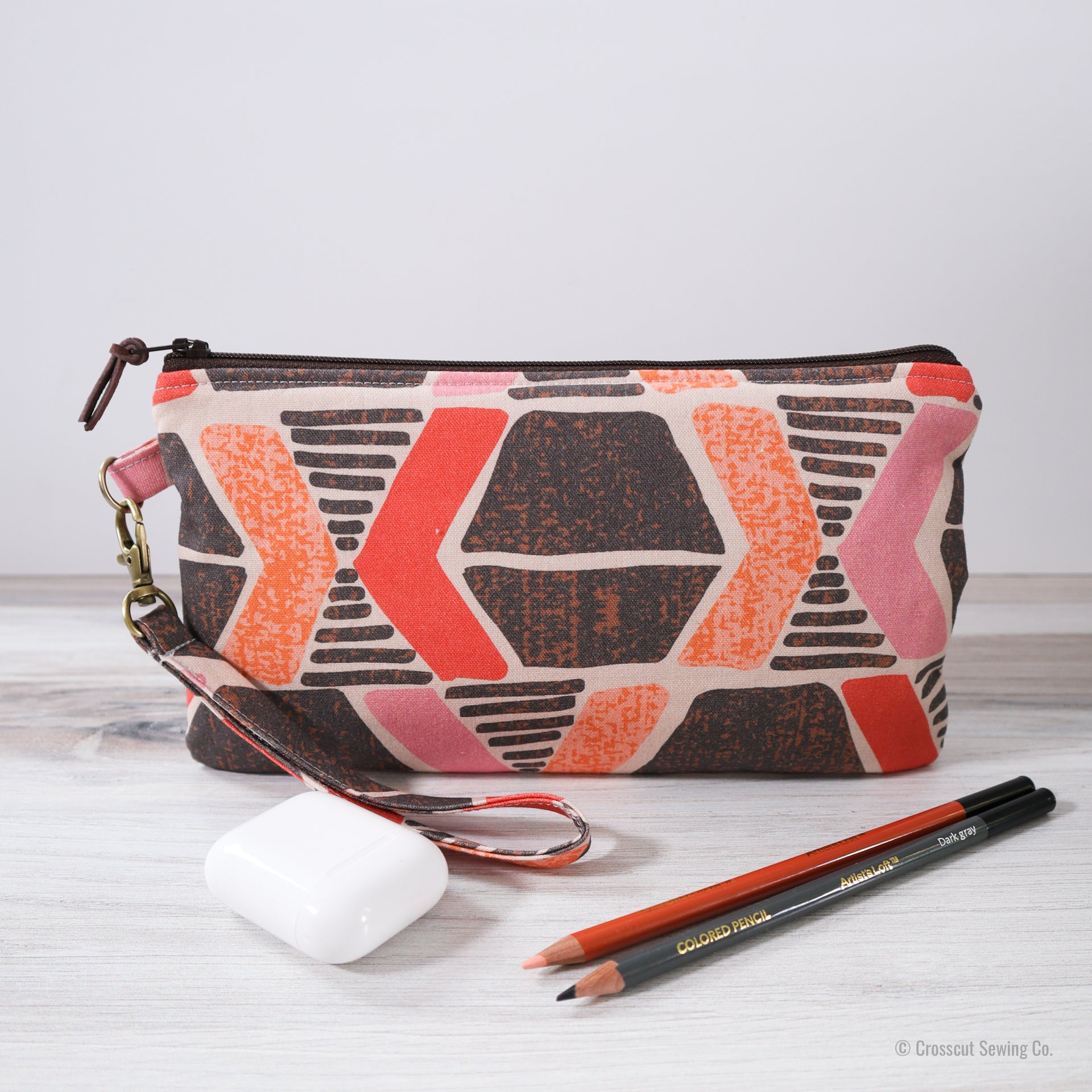 Wristlet Sewing Kit - Yucatan – Crosscut Sewing Co.