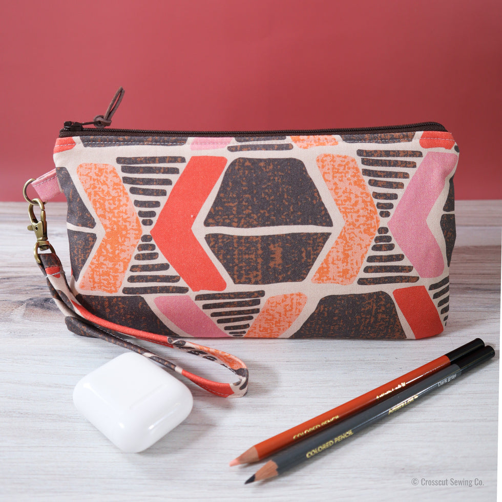 Wristlet Sewing Kit - Yucatan – Crosscut Sewing Co.
